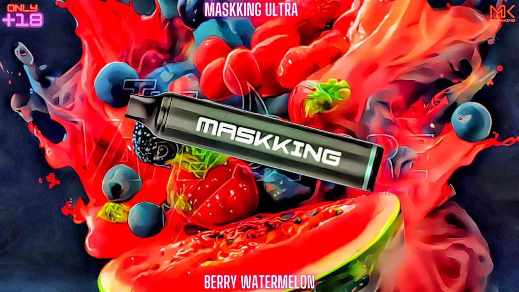 MASKKING ULTRA 4000 SABOR BERRY WATERMELON – The Vape Store Mexico