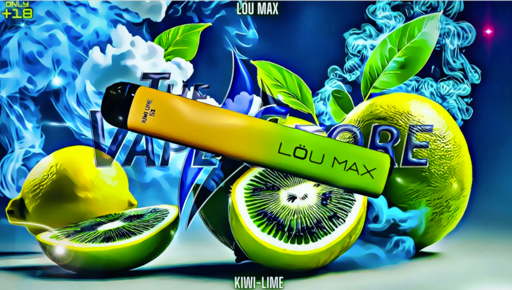 LÖU MAX SABOR KIWI LIME – The Vape Store Mexico